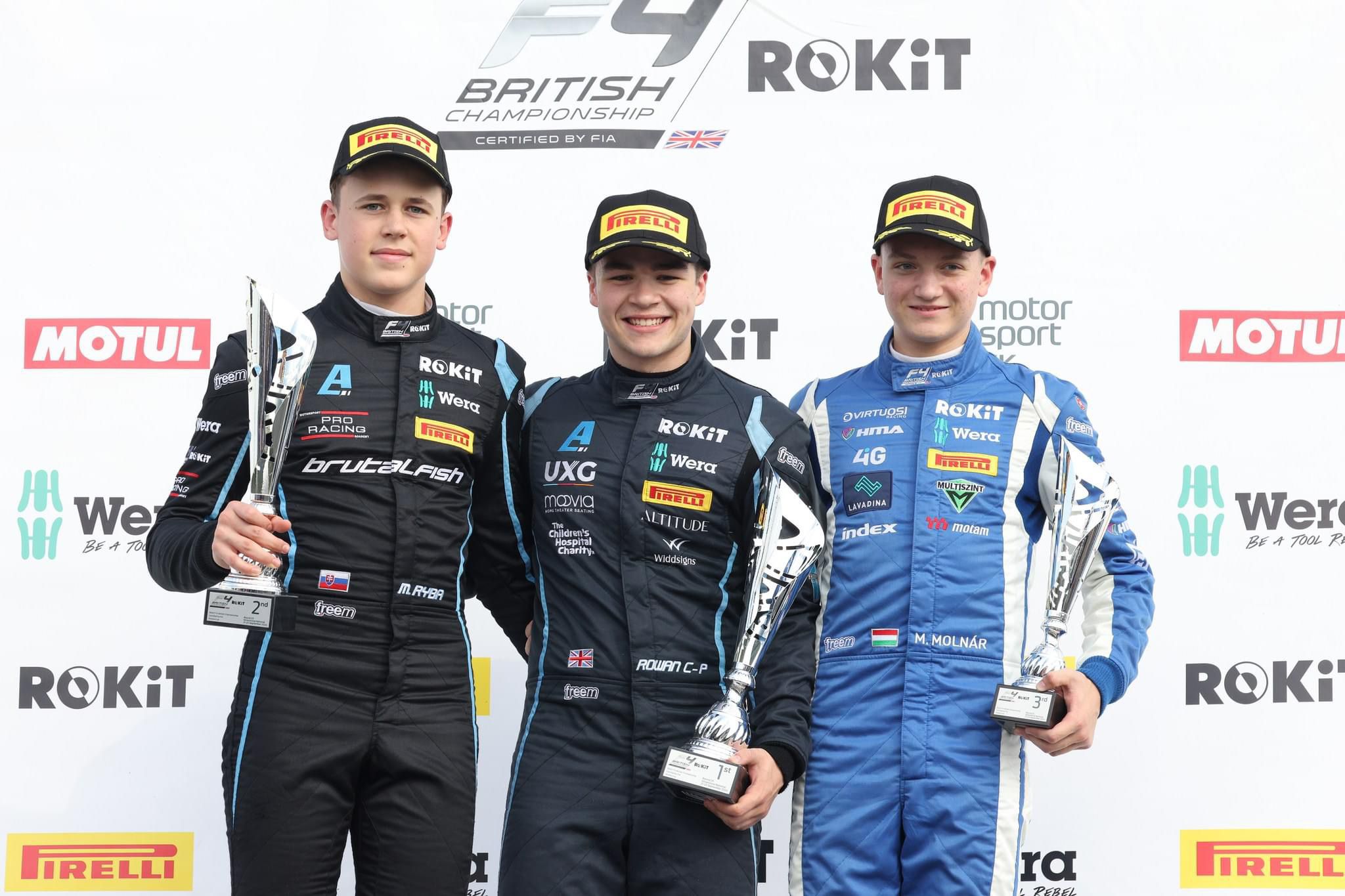 Martin Molnár took the lead of the rookie championship in the British ...